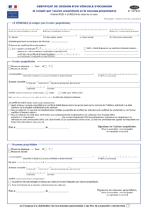 Formulaire CERFA 15776*01 - 13750*01 - 13757*03 - 13753*04 - 13749*4