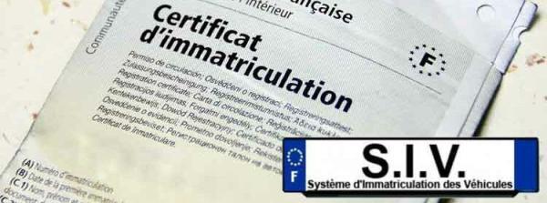 SIV : Système d'immatriculation des véhicules, c'est quoi